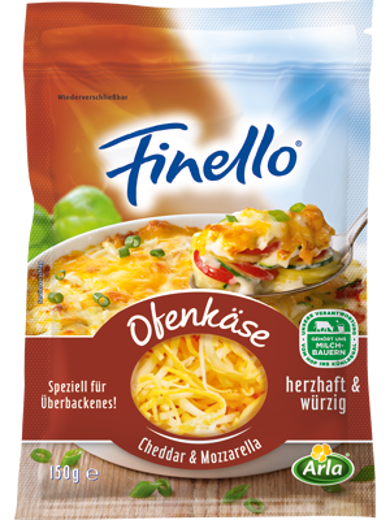 Finello® Gratinkäse 150 g | Arla Foods