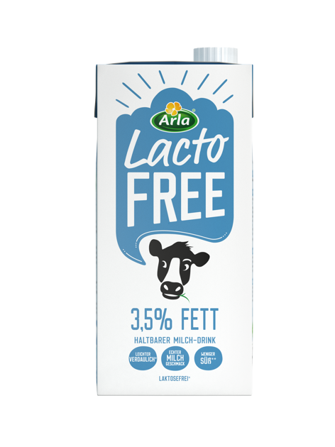 Arla LactoFREE® 3,5 % Fett UHT 1 Liter | Arla Foods